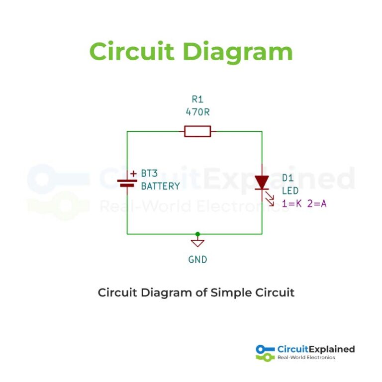 How to Read a Circuit Diagram (Beginner-Friendly Guide) - Circuit Explained